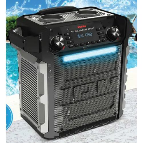 רמקול נייד איון דגם BLOCK ROCKER SPORT מוגן מים | רמקולים ניידים ...