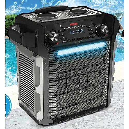 רמקול נייד איון דגם BLOCK ROCKER SPORT מוגן מים | רמקולים ניידים ...