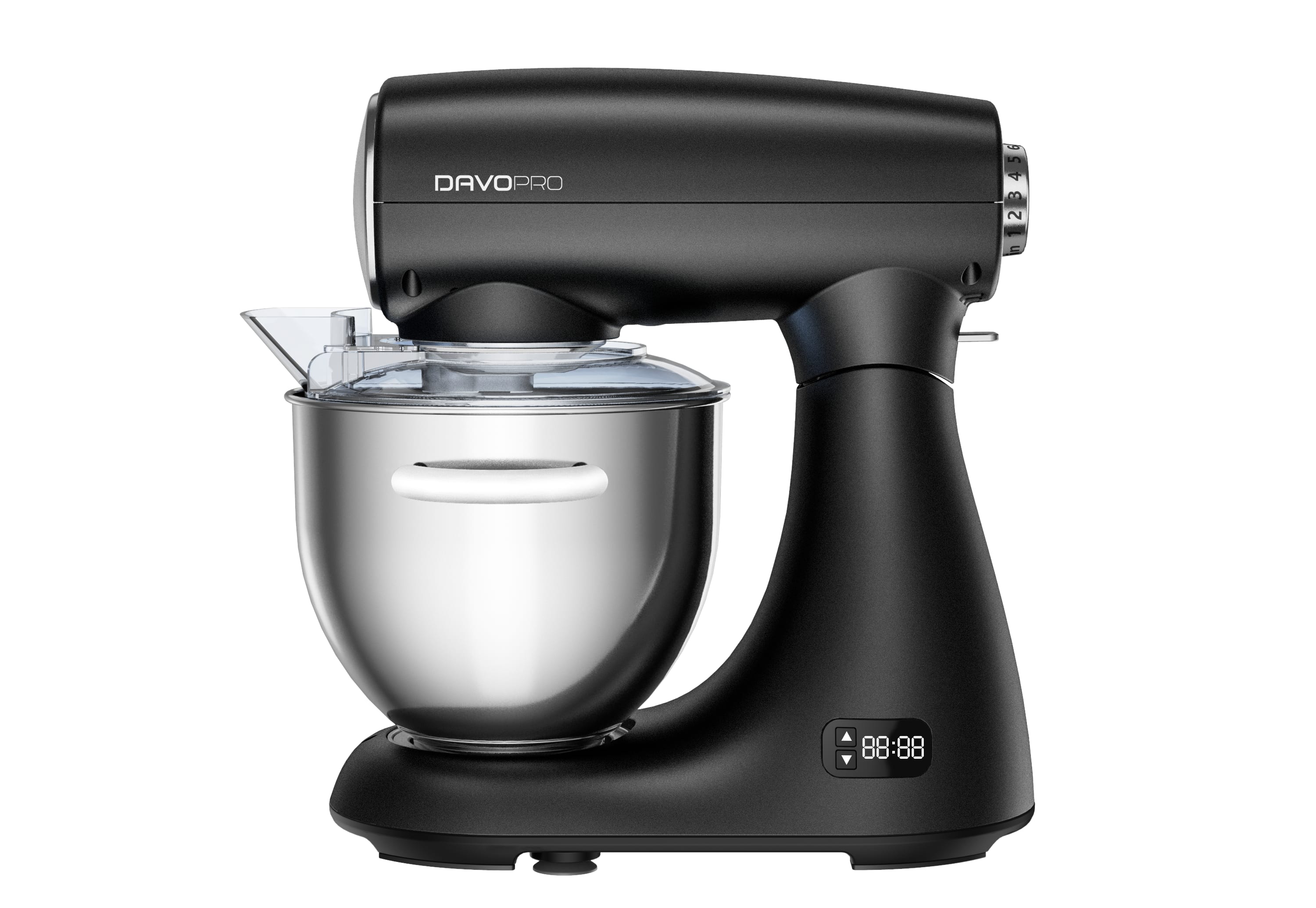 מיקסר דאבו דגם DAVO PRO DSM5650 שחור מט | מיקסר קערה | מיקסרים | דיילי סייל